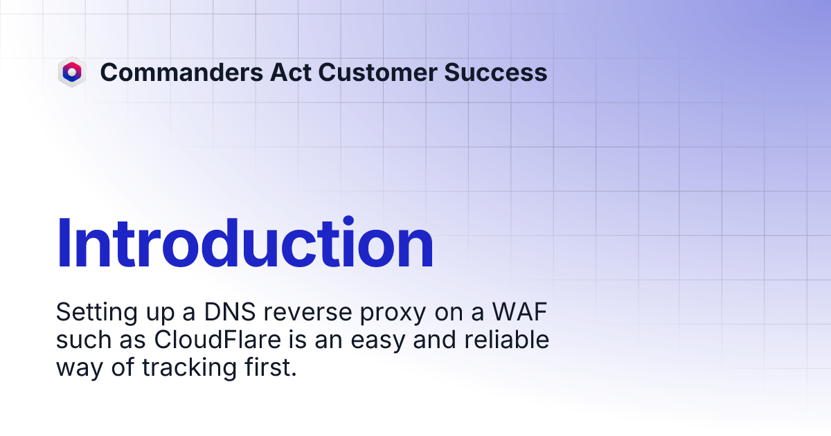 Introduction | Commanders Act Customer Success