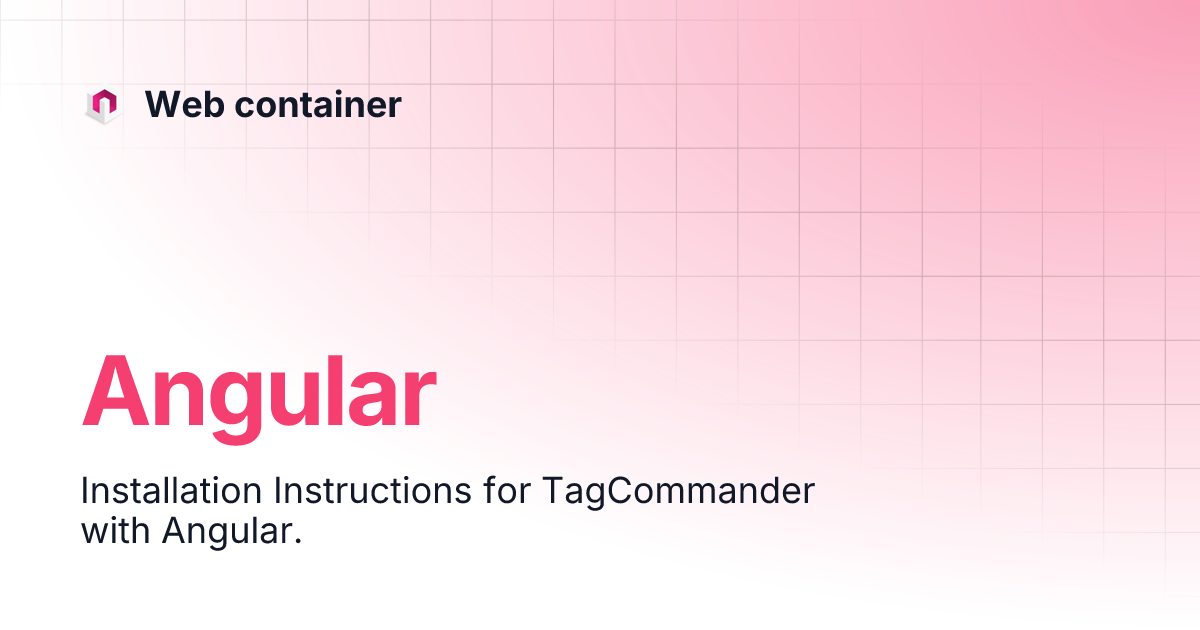 Angular | Web container