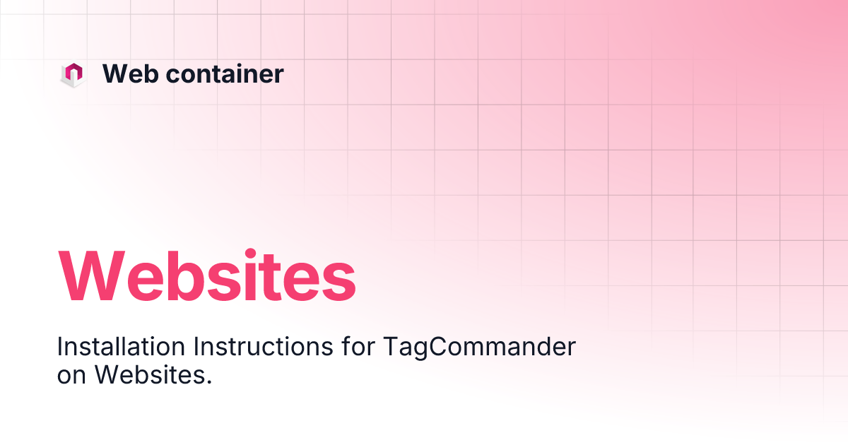 Websites | Web container